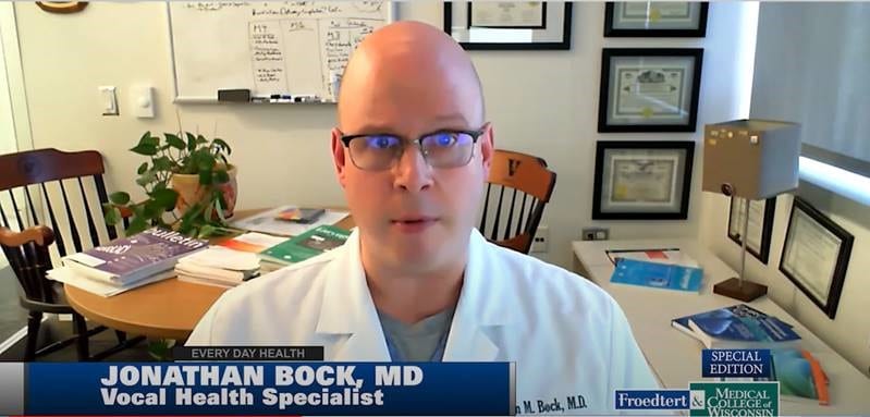 Every Day Health - Jonathan Bock, MD - Vocal Health - WTMJ