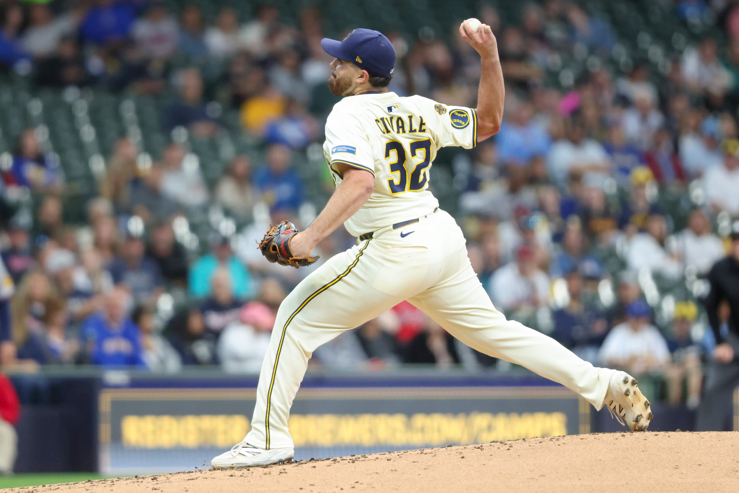 Brewers trade P Aaron Civale to White Sox, receive 1B Andrew Vaughn - WTMJ