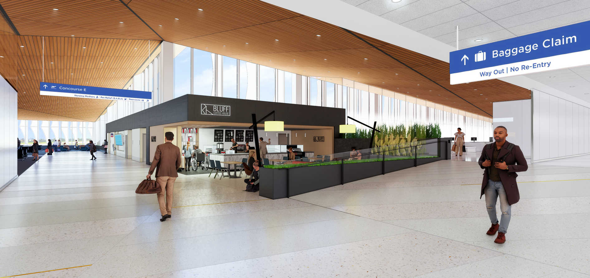 Milwaukee airport officials kick off Concourse E redevelopment project ...