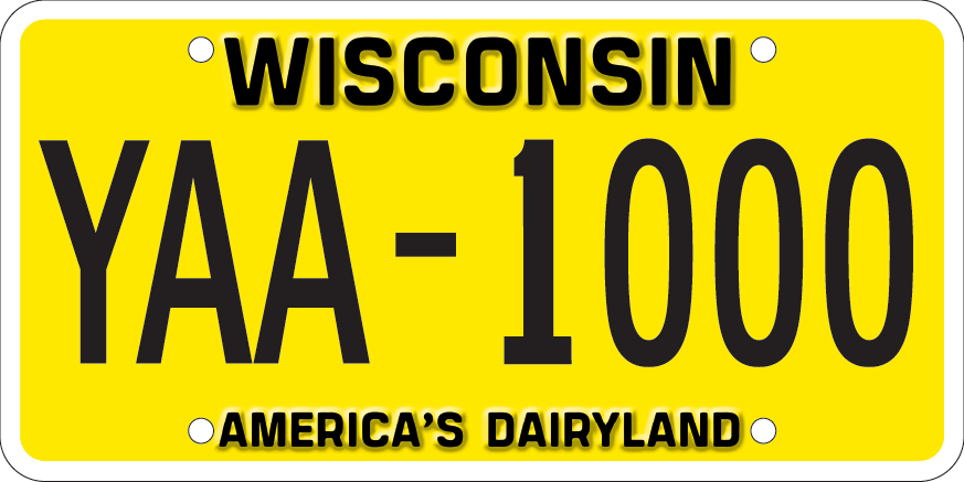 New license plate designs revealed for Wisconsin - WTMJ