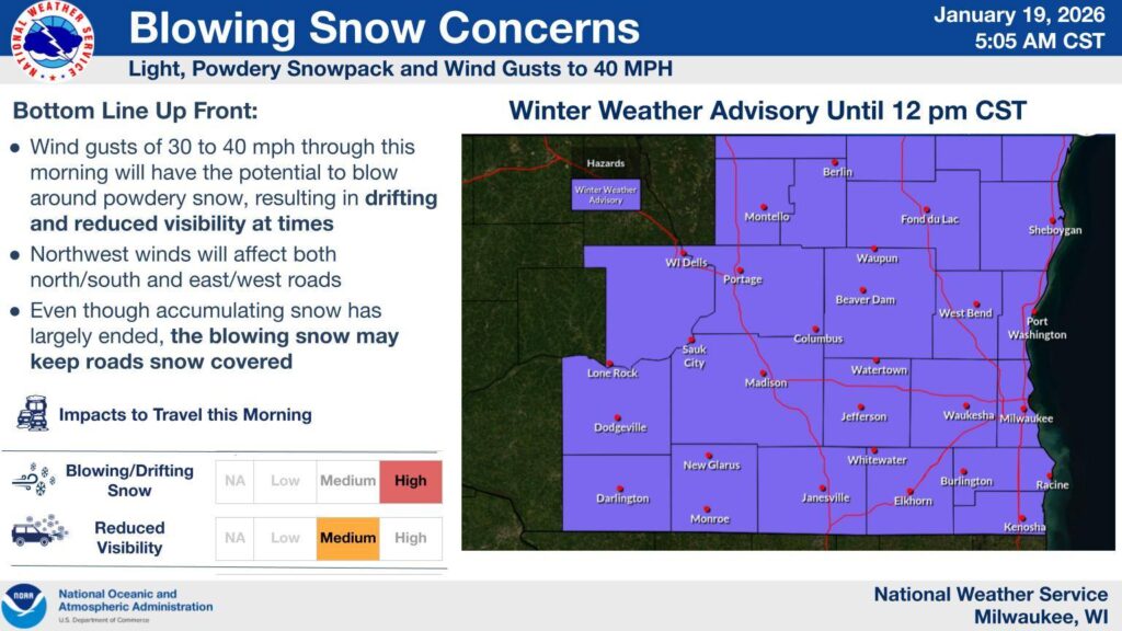 Winter Weather and Cold Weather advisories continue for Southeast ...