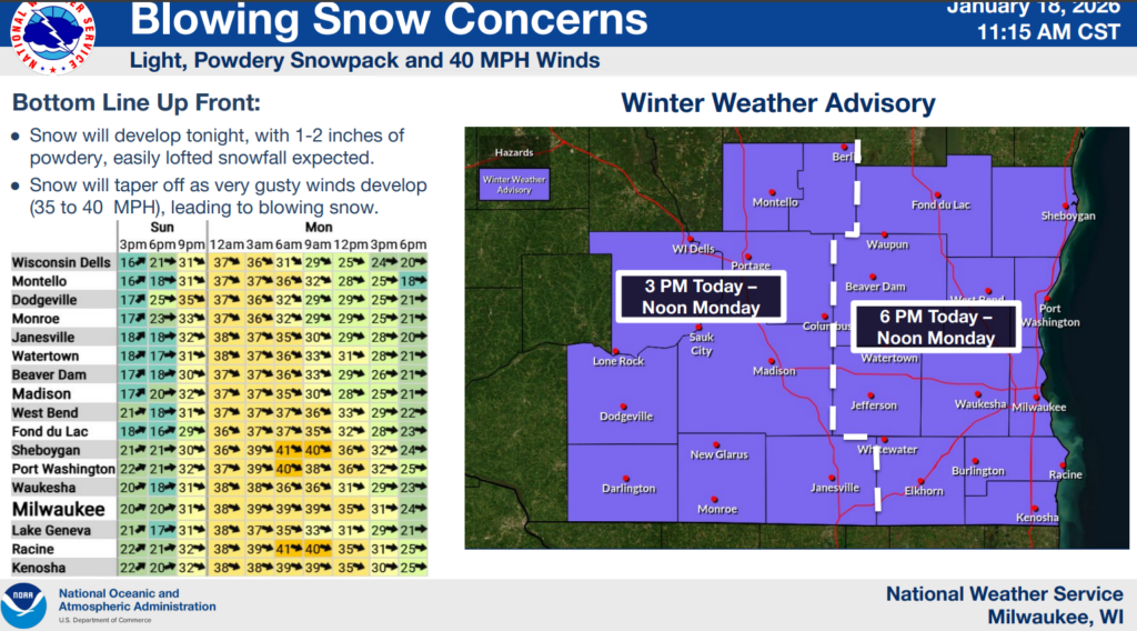 Winter Weather and Cold Weather advisories continue for Southeast ...