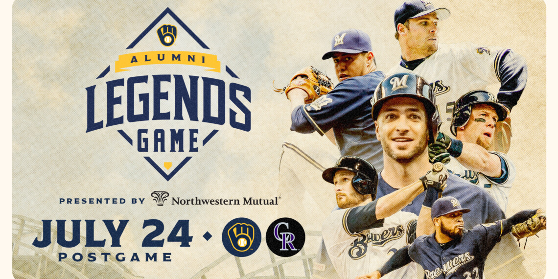Brewers "Alumni Legends Game" July 24 to include more than 30 former ...