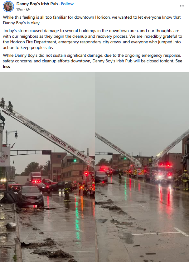Severe weather impacts Southeast Wisconsin with damaging winds, heavy ...